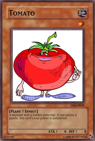 Tomato | Yu-Gi-Oh Card Maker Wiki | Fandom