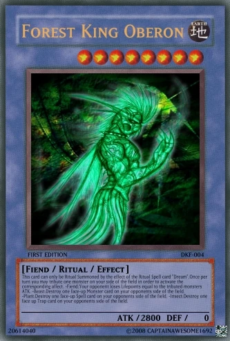 Forest King Oberon | Yu-Gi-Oh Card Maker Wiki | Fandom