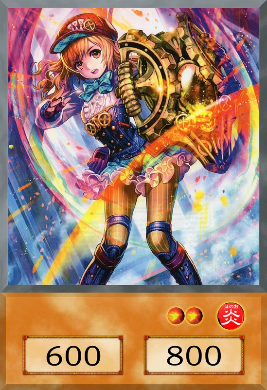 Future Gear Lady - Ennada | Yu-Gi-Oh Card Maker Wiki | Fandom