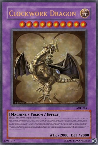 Clockwork Dragon | Yu-Gi-Oh Card Maker Wiki | Fandom