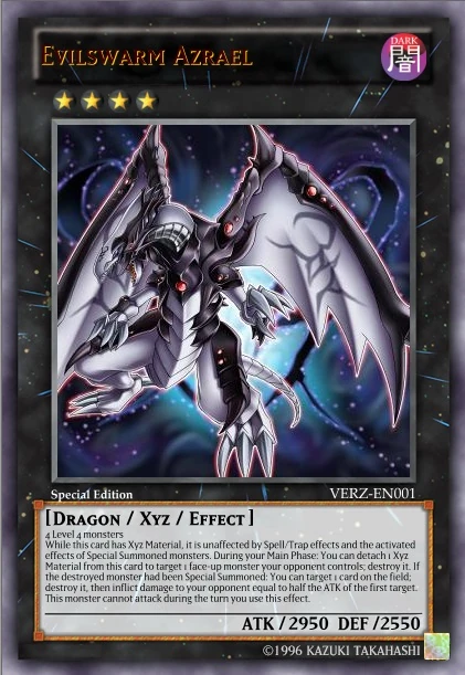 Evilswarm Azrael | Yu-Gi-Oh Card Maker Wiki | Fandom