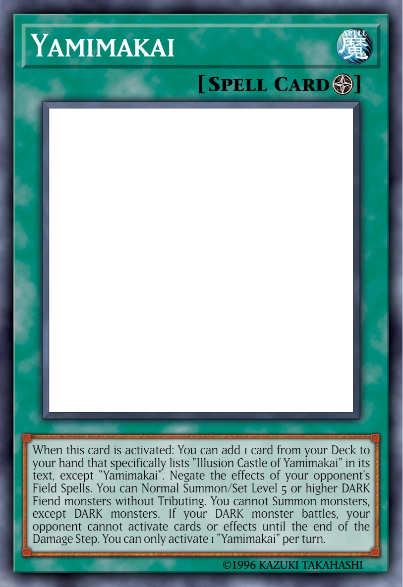 Yamimakai (card) | Yu-Gi-Oh Card Maker Wiki | Fandom