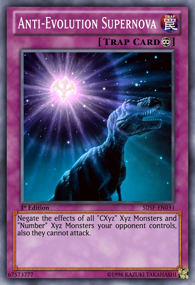 Anti-Evolution Supernova | Yu-Gi-Oh Card Maker Wiki | Fandom