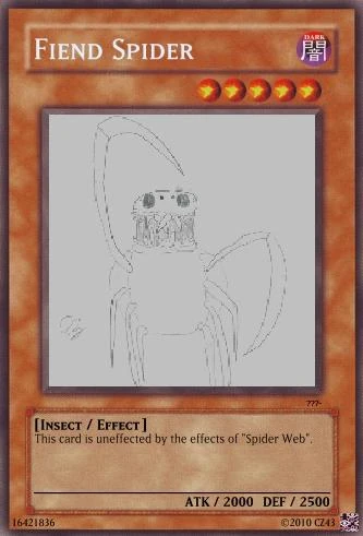Fiend Spider | Yu-Gi-Oh Card Maker Wiki | Fandom
