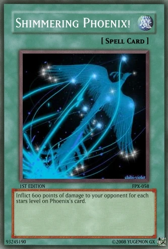 Shimmering Phoenix! | Yu-Gi-Oh Card Maker Wiki | Fandom