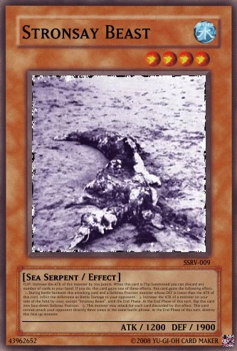 Stronsay Beast | Yu-Gi-Oh Card Maker Wiki | Fandom