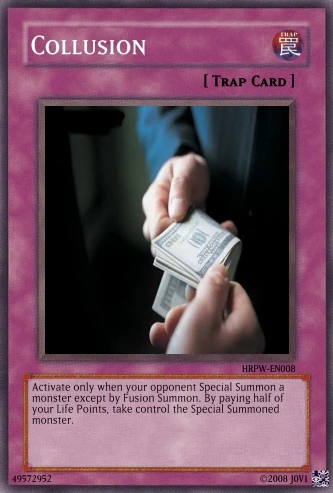 Collusion | Yu-Gi-Oh Card Maker Wiki | Fandom