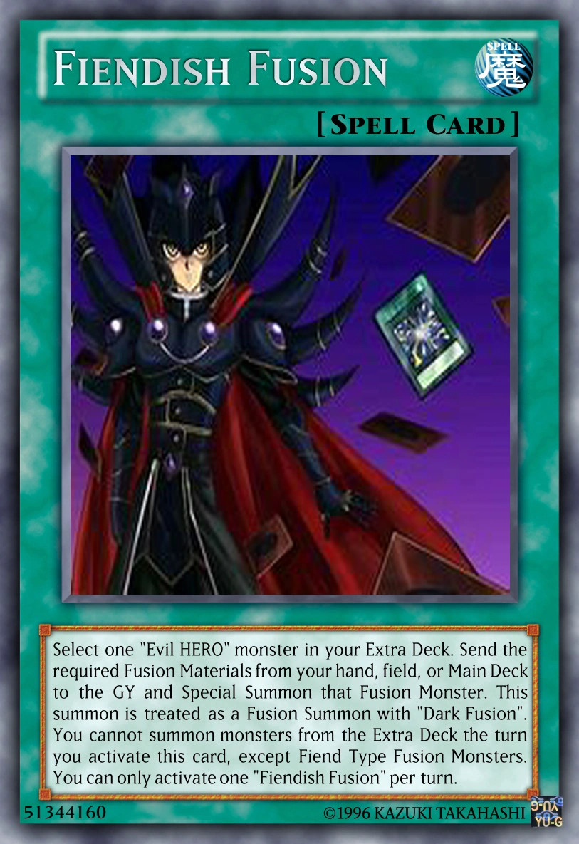 Fiendish Fusion | Yu-Gi-Oh Card Maker Wiki | Fandom