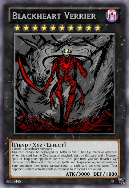 Blackheart Verrier | Yu-Gi-Oh Card Maker Wiki | Fandom