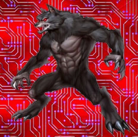 Card Artworks:Cyber Terror Magistr Werewolf | Yu-Gi-Oh Card Maker Wiki ...