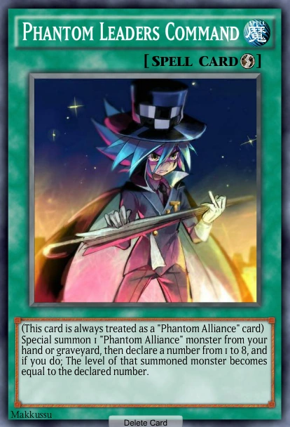 Phantom Leaders Command | Yu-Gi-Oh Card Maker Wiki | Fandom