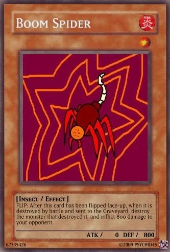 Boom Spider | Yu-Gi-Oh Card Maker Wiki | Fandom