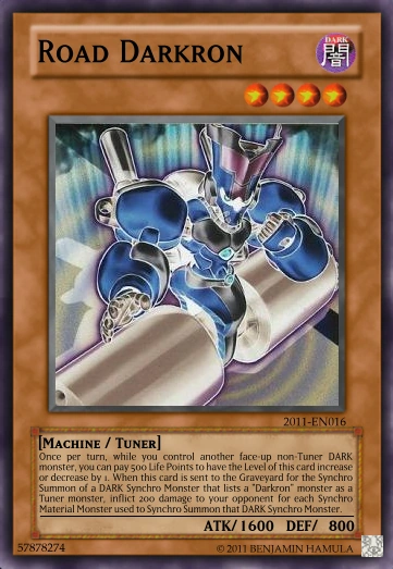 Road Darkron | Yu-Gi-Oh Card Maker Wiki | Fandom