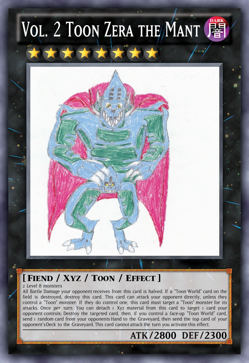 Vol. 2 Toon Zera the Mant | Yu-Gi-Oh Card Maker Wiki | Fandom