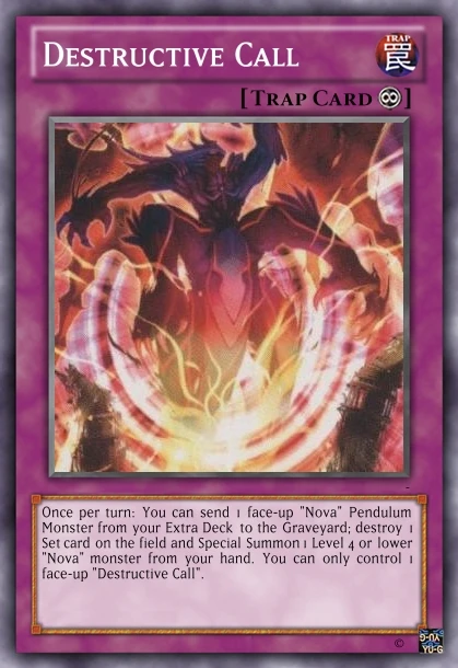Destructive Call | Yu-Gi-Oh Card Maker Wiki | Fandom