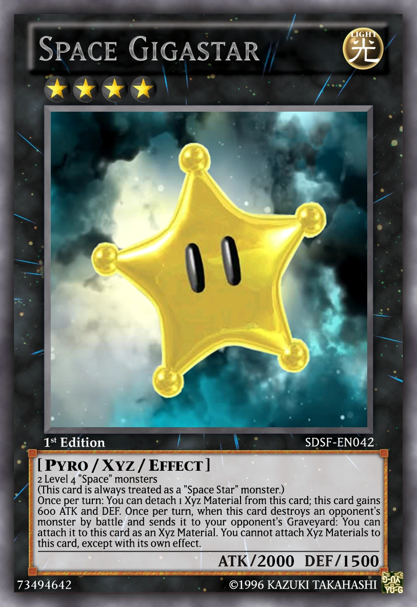Space Gigastar | Yu-Gi-Oh Card Maker Wiki | Fandom