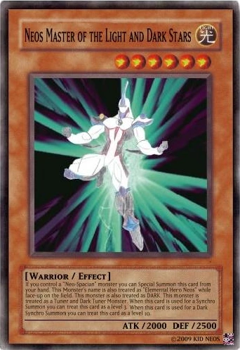 Neos Master of the Light and Dark Stars | Yu-Gi-Oh Card Maker Wiki | Fandom