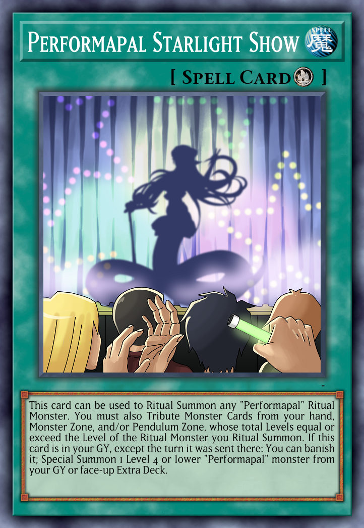 Performapal Starlight Show Yu Gi Oh Card Maker Wiki Fandom