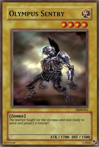 Olympus Sentry | Yu-Gi-Oh Card Maker Wiki | Fandom