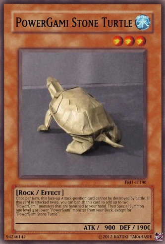 PowerGami Stone Turtle | Yu-Gi-Oh Card Maker Wiki | Fandom