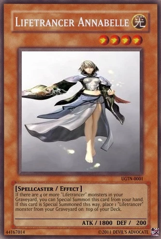 Lifetrancer Annabelle | Yu-Gi-Oh Card Maker Wiki | Fandom