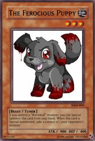 The Ferocious Puppy | Yu-Gi-Oh Card Maker Wiki | Fandom