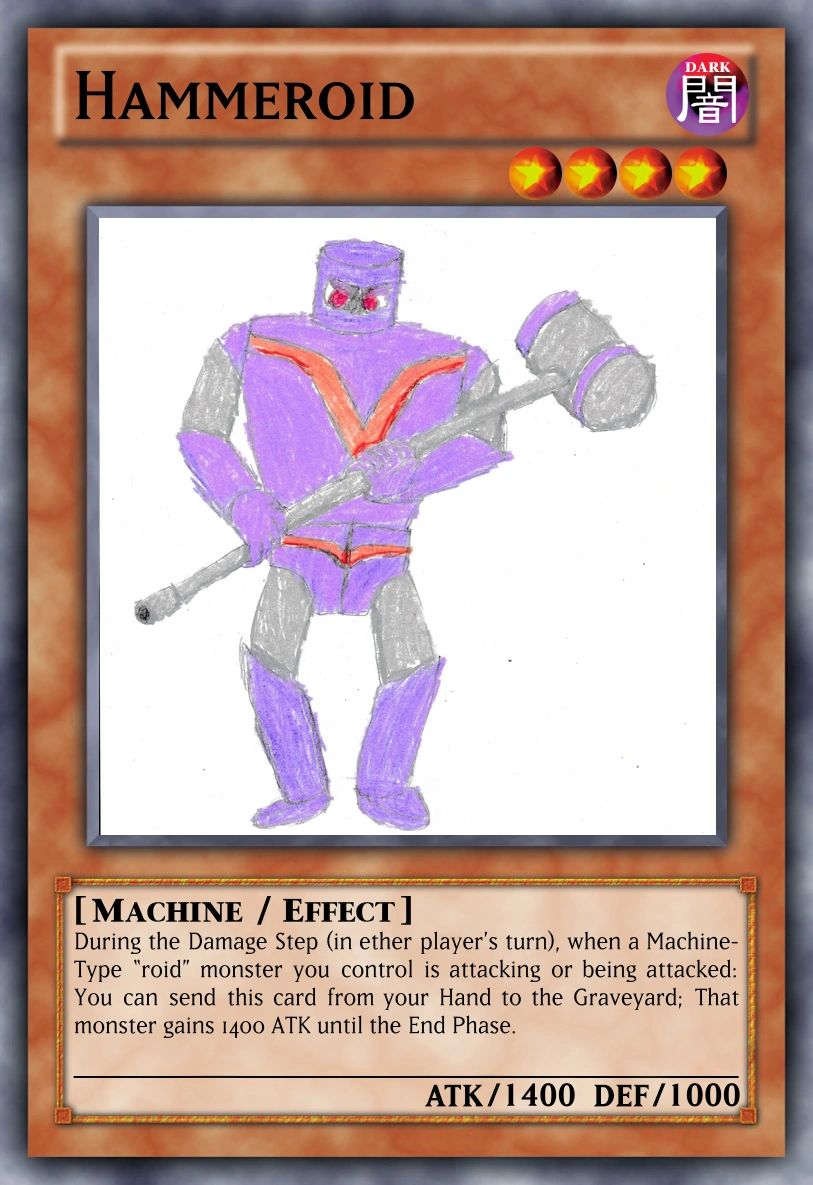 Hammeroid | Yu-Gi-Oh Card Maker Wiki | Fandom