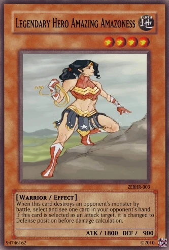 Legendary Hero Amazing Amazoness | Yu-Gi-Oh Card Maker Wiki | Fandom