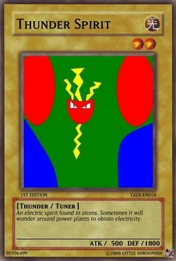 Thunder Spirit | Yu-Gi-Oh Card Maker Wiki | Fandom