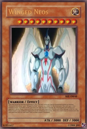 Winged Neos | Yu-Gi-Oh Card Maker Wiki | Fandom