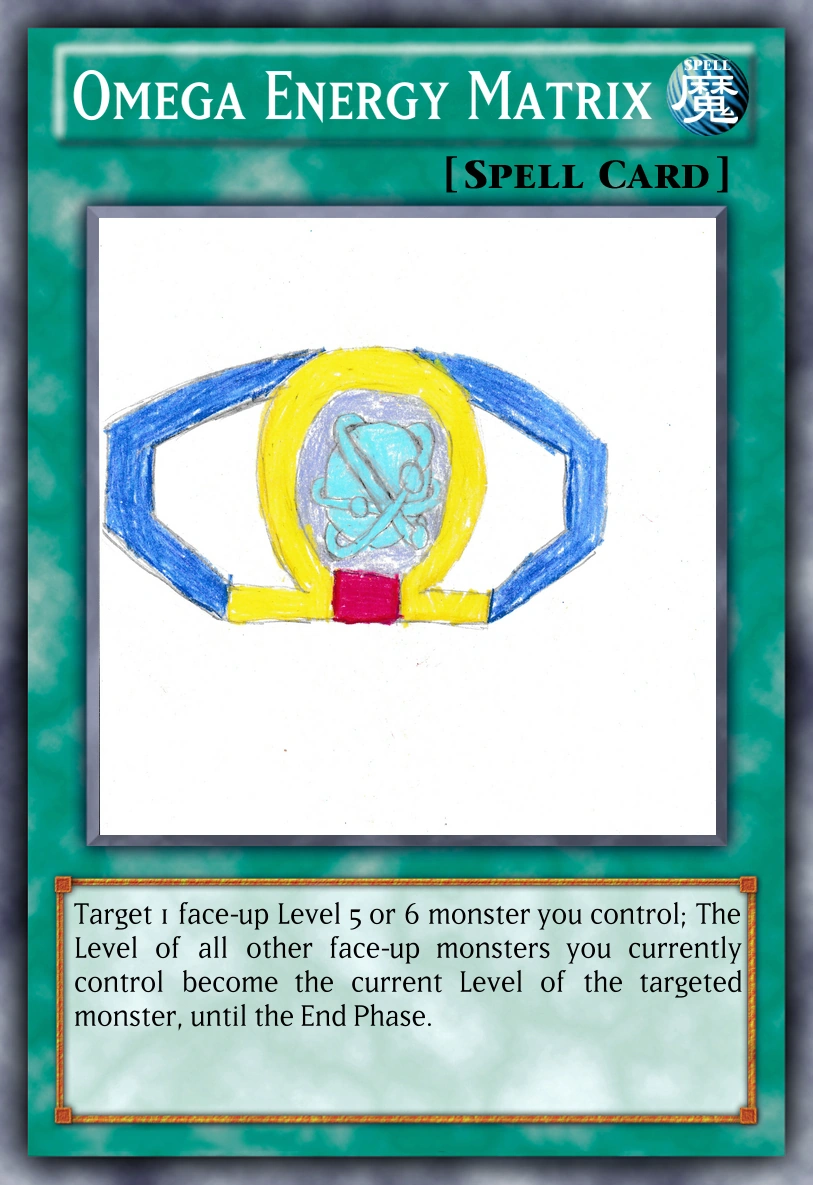 Omega Energy Matrix | Yu-Gi-Oh Card Maker Wiki | Fandom
