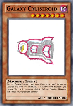 Galaxy Cruiseroid | Yu-Gi-Oh Card Maker Wiki | Fandom