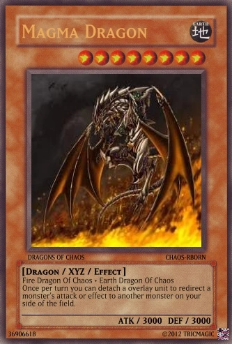 Magma Dragon | Yu-Gi-Oh Card Maker Wiki | Fandom