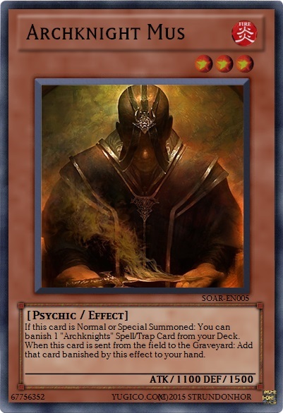 Archknight Mus | Yu-Gi-Oh Card Maker Wiki | Fandom