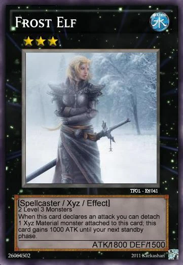 Frost Elf | Yu-Gi-Oh Card Maker Wiki | Fandom