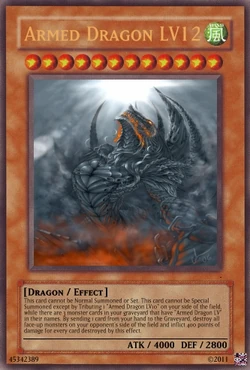 Armed Dragon LV12 | Yu-Gi-Oh Card Maker Wiki | Fandom