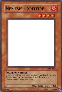 Nemesis - Spitfire | Yu-Gi-Oh Card Maker Wiki | Fandom