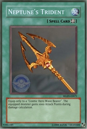 Neptune's Trident | Yu-Gi-Oh Card Maker Wiki | Fandom