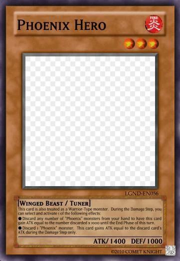 Phoenix Hero | Yu-Gi-Oh Card Maker Wiki | Fandom