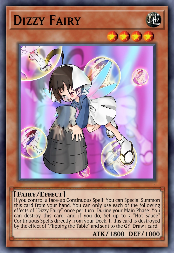 Dizzy Fairy | Yu-Gi-Oh Card Maker Wiki | Fandom