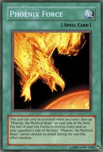 Phoenix Force | Yu-Gi-Oh Card Maker Wiki | Fandom