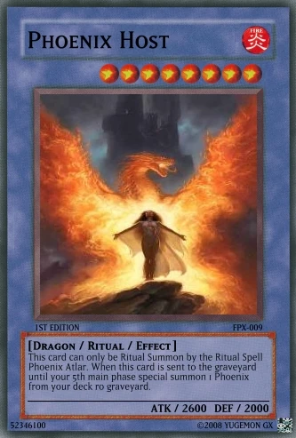 Phoenix Host | Yu-Gi-Oh Card Maker Wiki | Fandom
