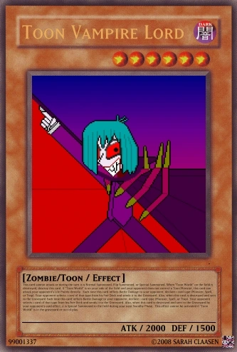 Toon Vampire Lord | Yu-Gi-Oh Card Maker Wiki | Fandom