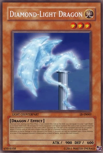 Diamond-Light Dragon | Yu-Gi-Oh Card Maker Wiki | Fandom