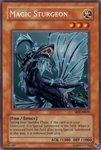 Magic Sturgeon | Yu-Gi-Oh Card Maker Wiki | Fandom