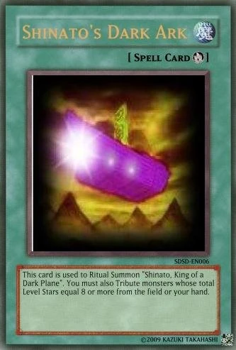 Shinato's Dark Ark | Yu-Gi-Oh Card Maker Wiki | Fandom