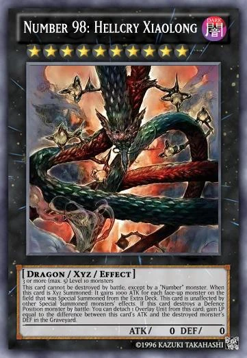 Number 98: Supremacy Xiaolong | Yu-Gi-Oh Card Maker Wiki | Fandom