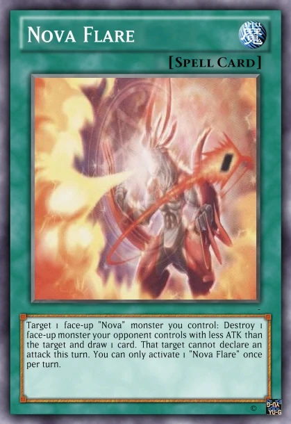Nova Flare | Yu-Gi-Oh Card Maker Wiki | Fandom