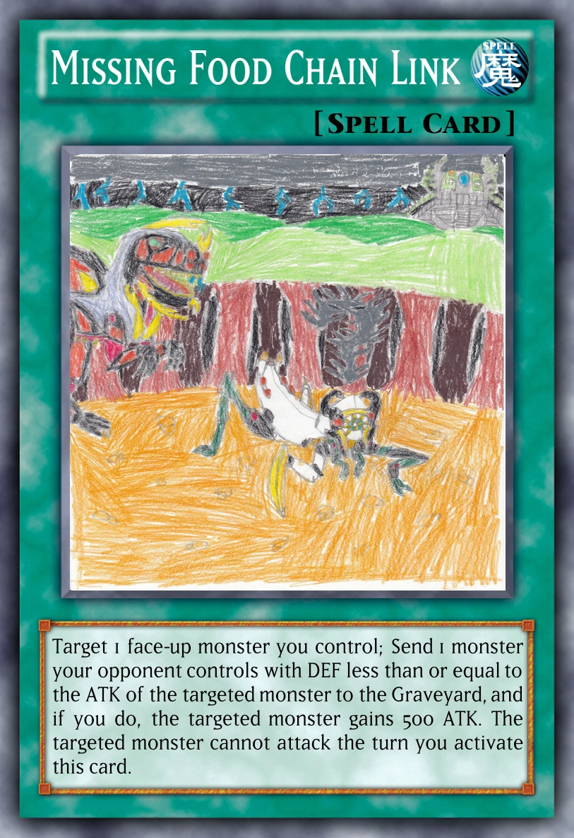 Missing Food Chain Link | Yu-Gi-Oh Card Maker Wiki | Fandom