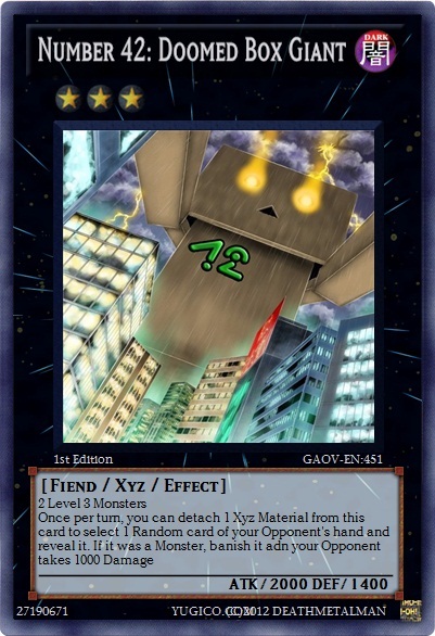 Yugioh Number 42
